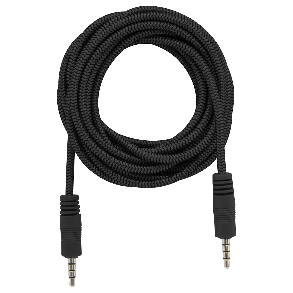 AUX lydkabel 2 m sort — Rob. Arnesen